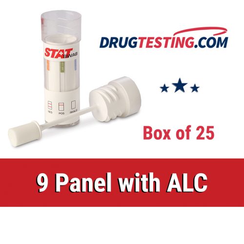 55001-25 Alco Screen© Saliva Alcohol Test .02-.30% - 24 Tests Per Box ...